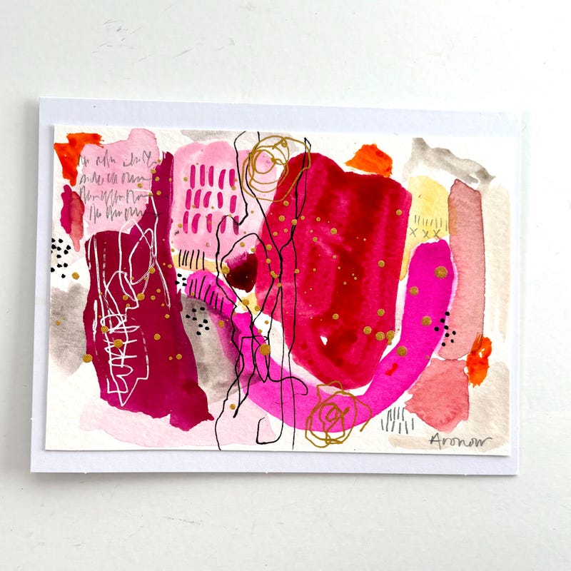 Abstract Greeting Cards - Etsy