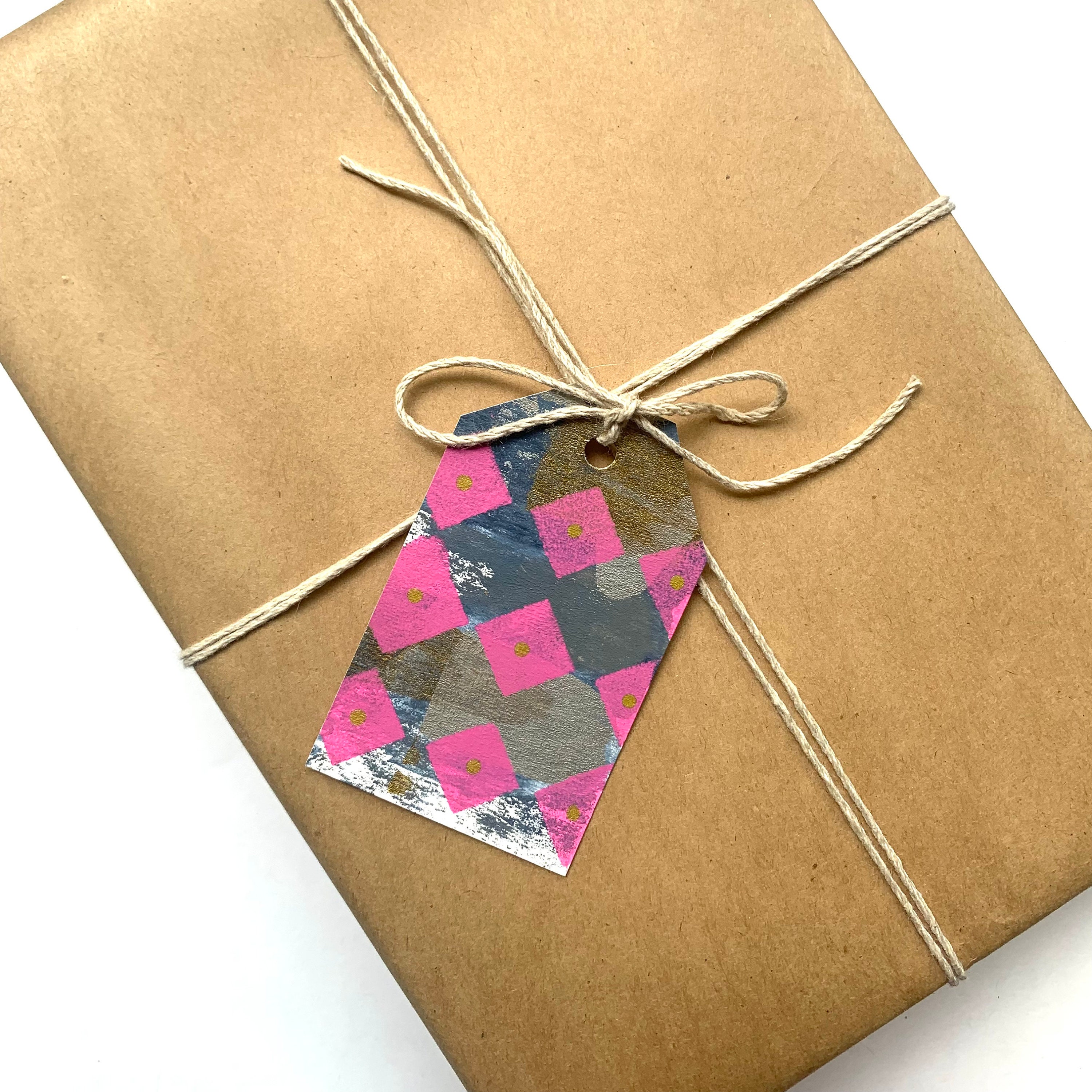 Gift Tags Hand Painted Gift Tags Unique Gift Tags Abstract - Etsy