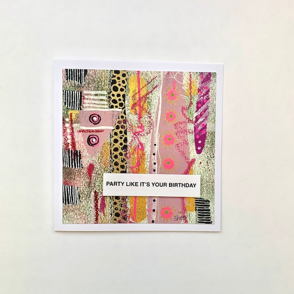 Abstract Birthday - Etsy