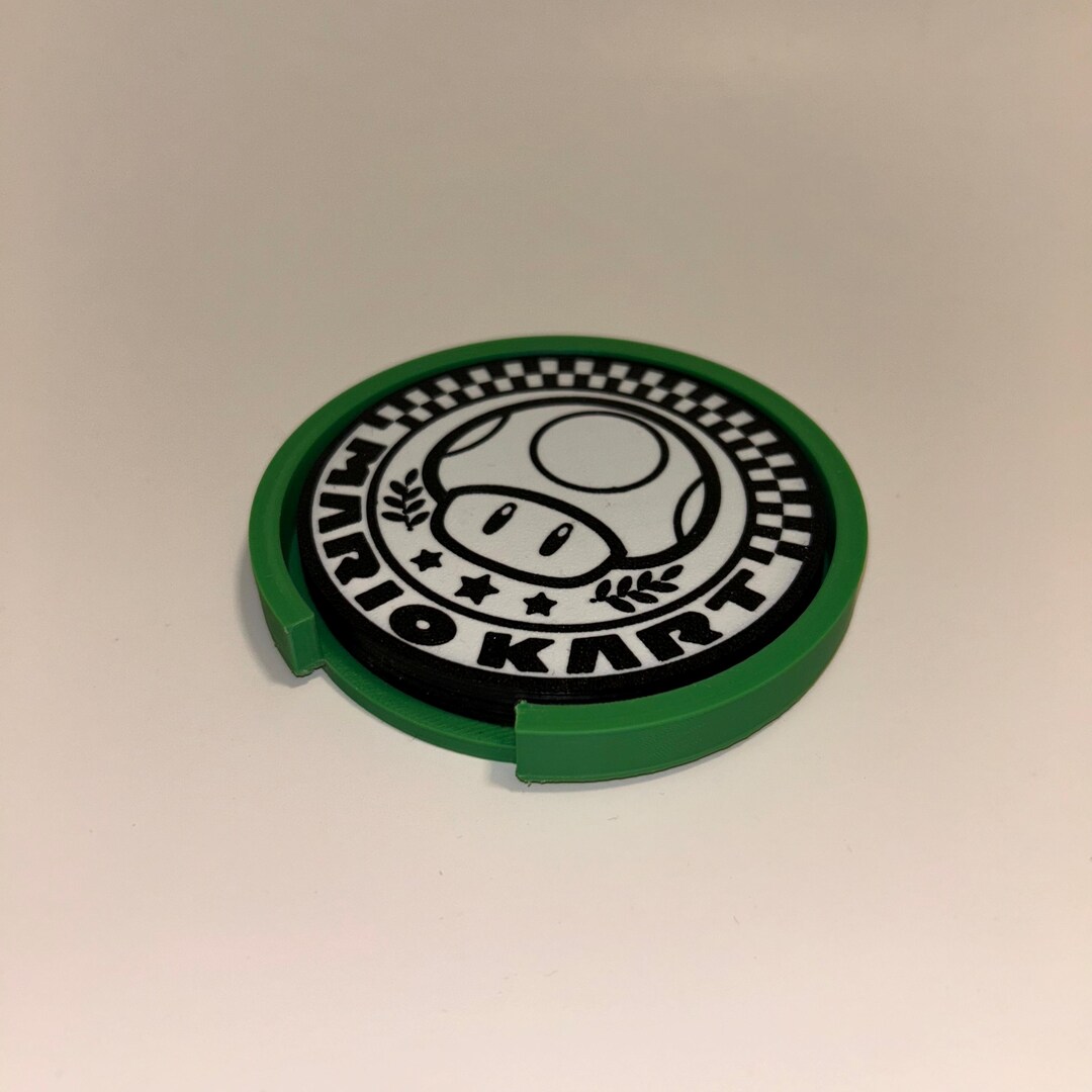 Custom Kart Racing Coaster Sets (4) - Etsy
