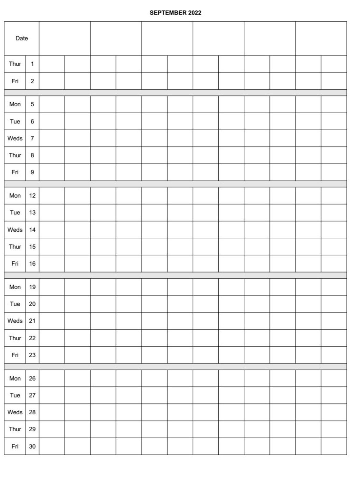 No Nonsense Academic Year Planner 2022 2023 A3 Printable - Etsy