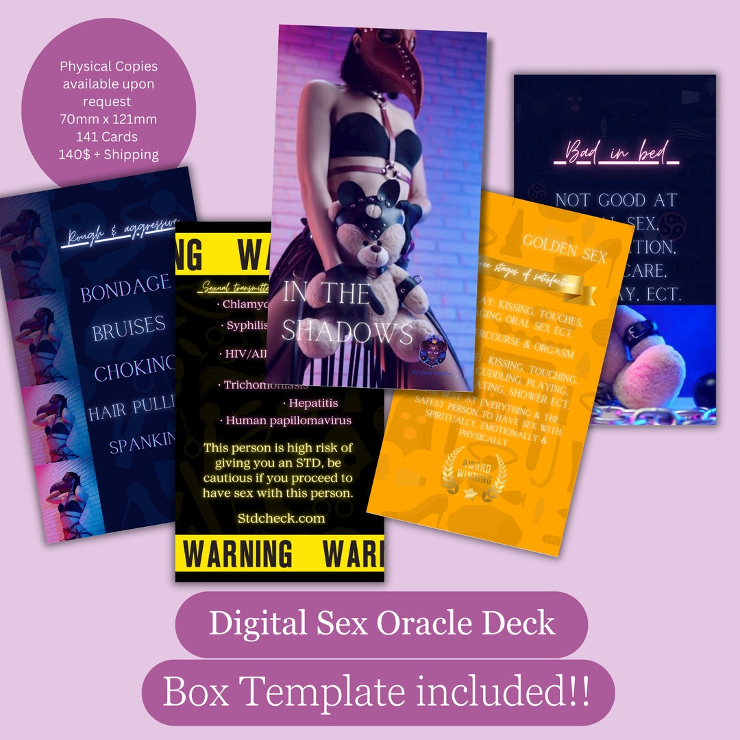 New Sex Oracle Deck Of Erotic Tarot Cards For Fantasy And Intimacy Etsy