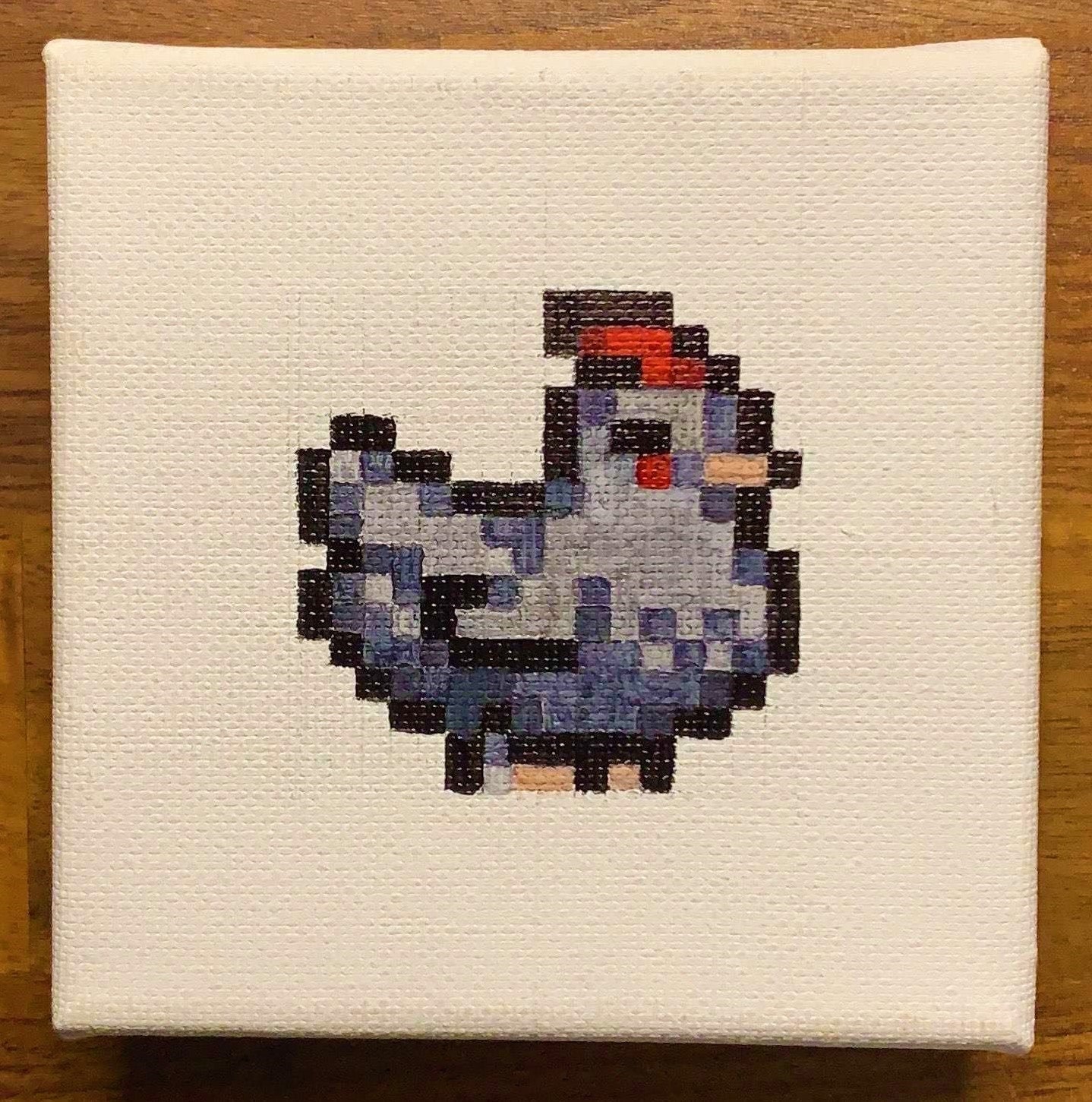 Stardew Valley Chicken Art - Etsy