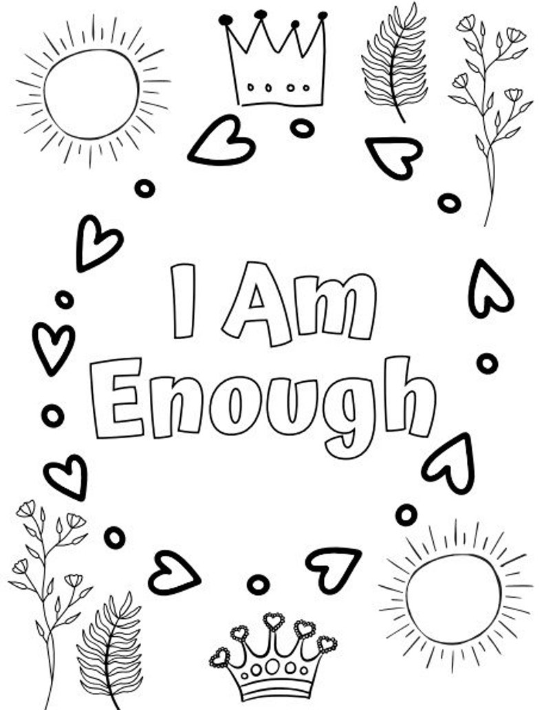 Affirmation Kids: Positive Affirmation Coloring Book Volume 1 ...