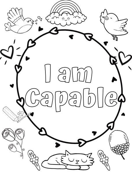 Affirmation Kids: Positive Affirmation Coloring Book Volume 1 ...