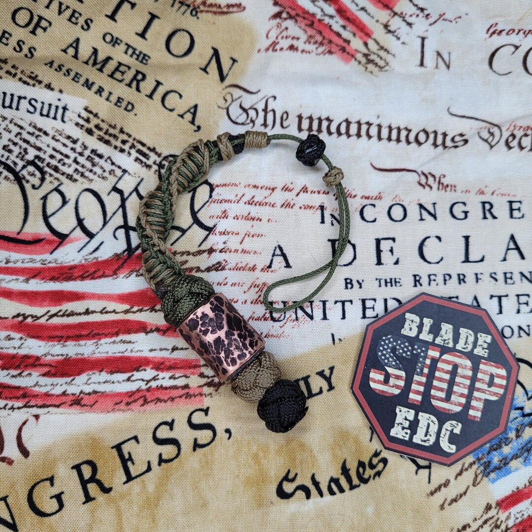 Paracord Knife Lanyard | Ranger Bead Lanyard | Edc Bead | Edc Gear ...