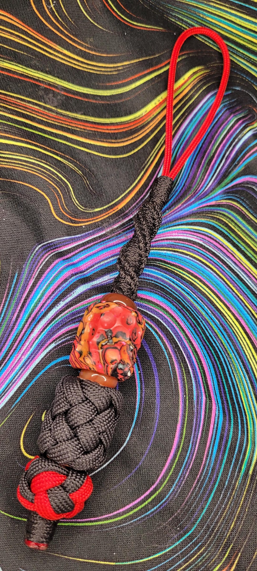 Edc Bead Edc Everyday Carry Knife Lanyard Edc Gear Juggerknot Lanyard ...