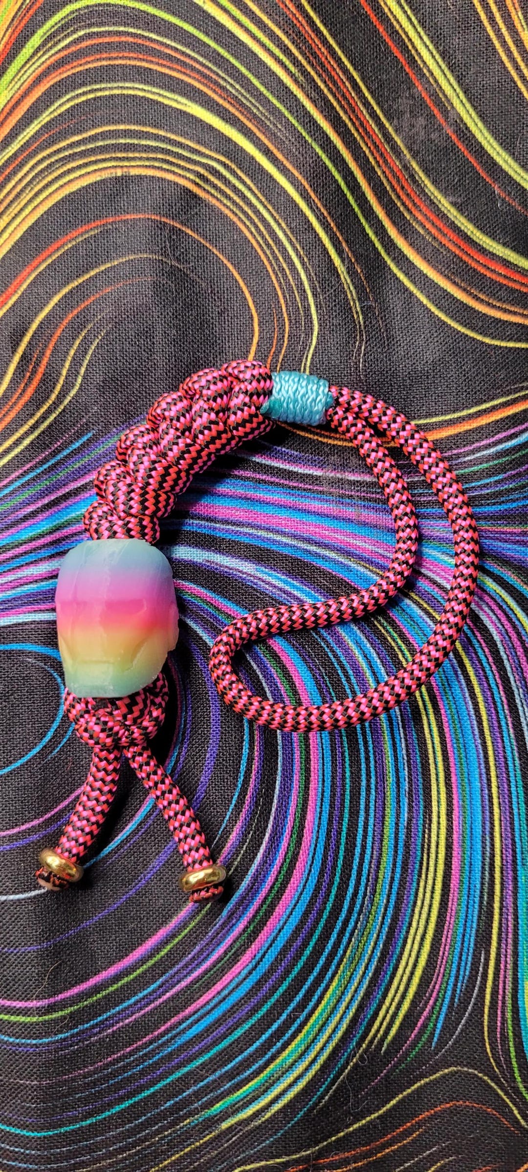 Edc Knife Lanyard | Edc Glow | Edc Skull | Edc Bead | Edc Gear | Glow ...