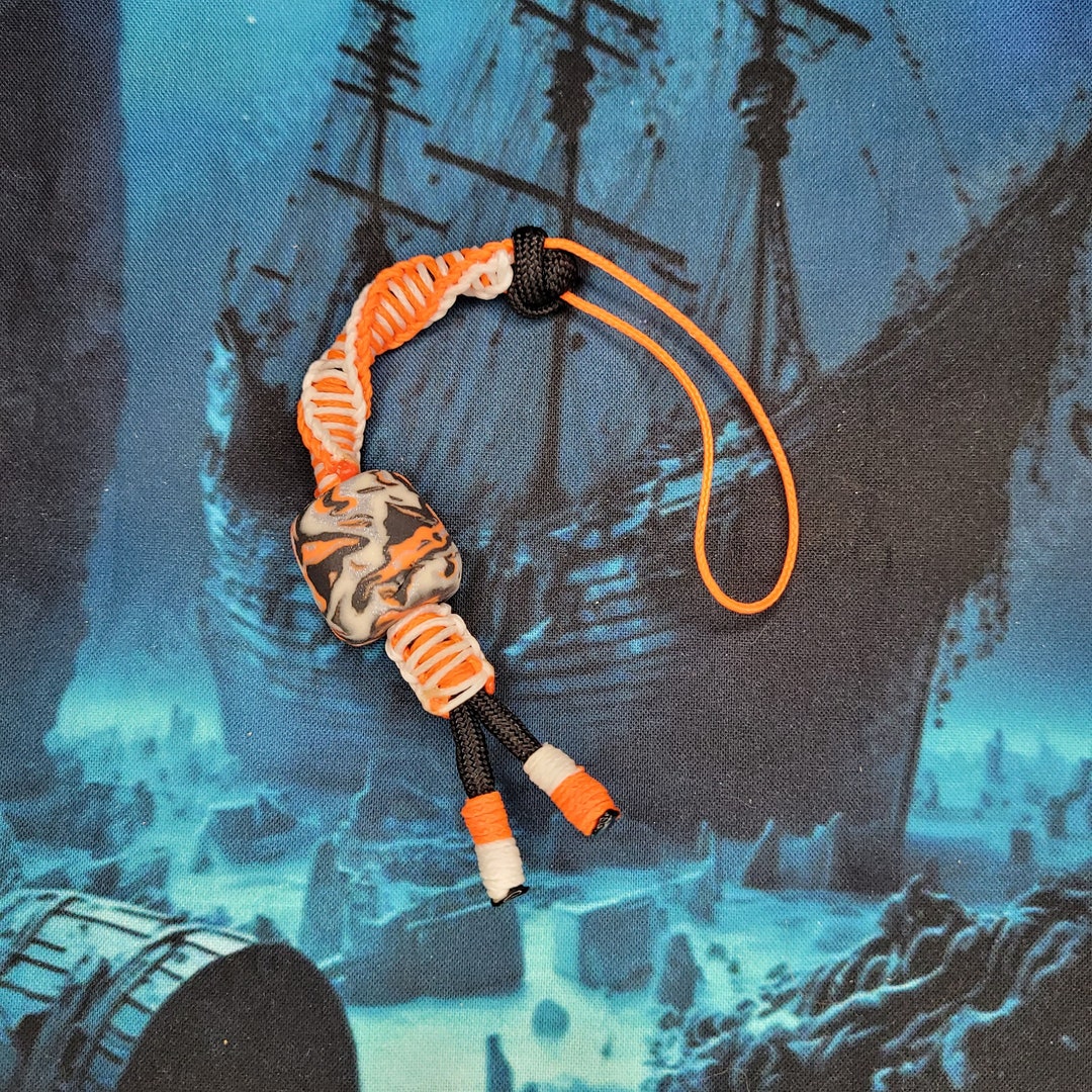 Paracord Knife Lanyard EDC Gear edc Bead EDC Lanyard Backpack Lanyard ...