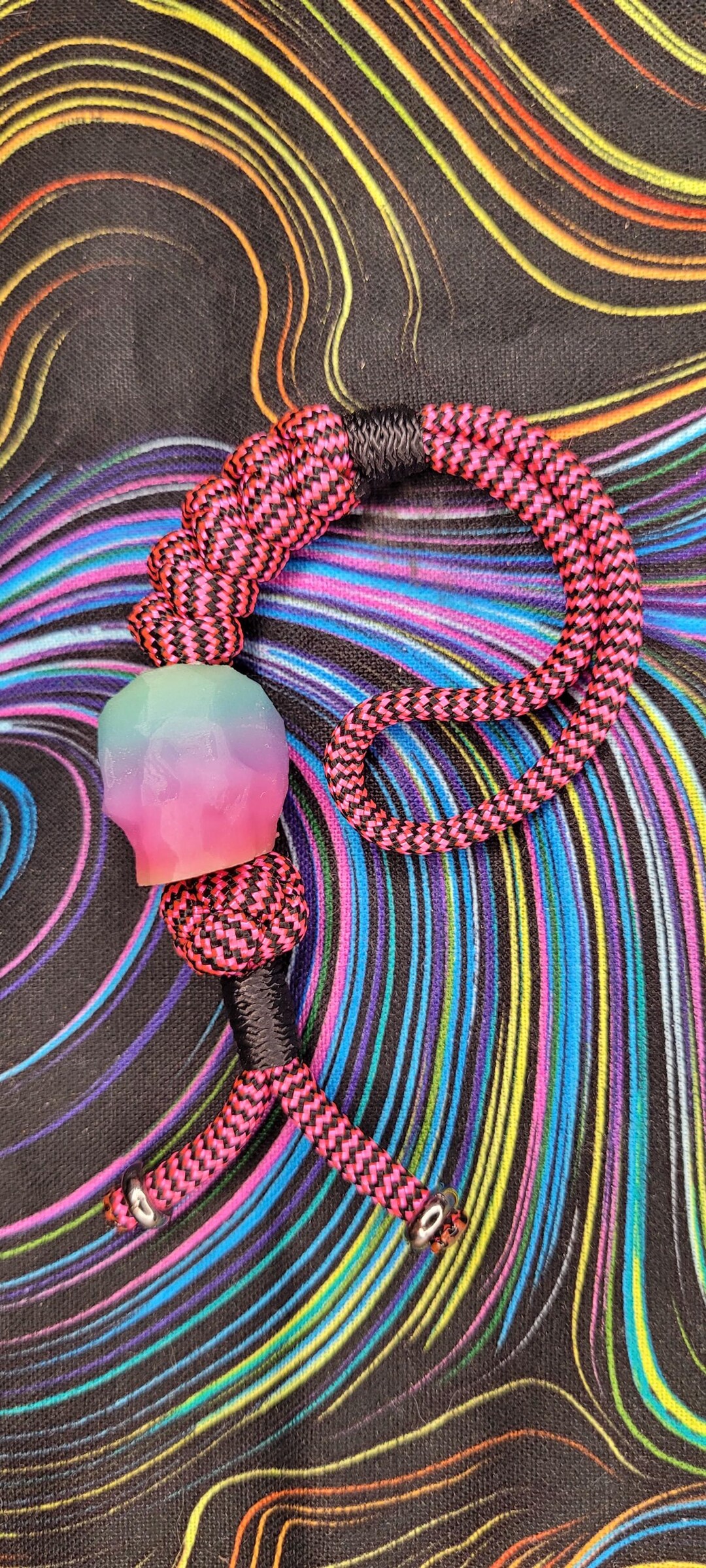 Edc Knife Lanyard | Edc Glow | Edc Skull | Edc Bead | Edc Gear | Glow ...