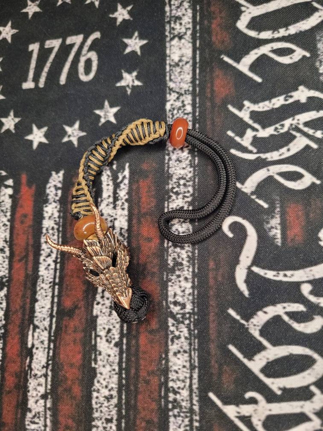 Edc Lanyard Keychain Lanyard Everyday Carry Edc Bead - Etsy