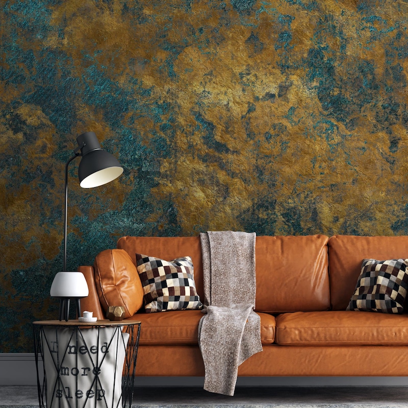 Distressed Wallpaper - Etsy