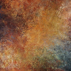 Rusty Copper Metal Wallpaper Peel and Stick Industrial Distress Wall ...