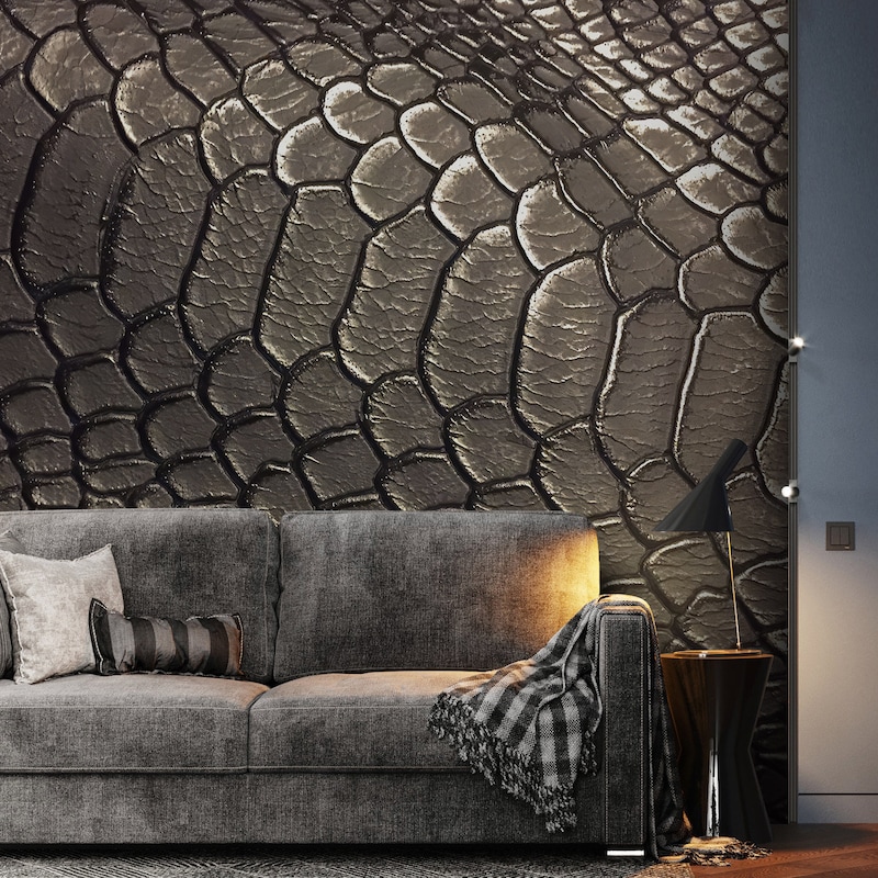 Snake Wallpaper Bathroom - Etsy