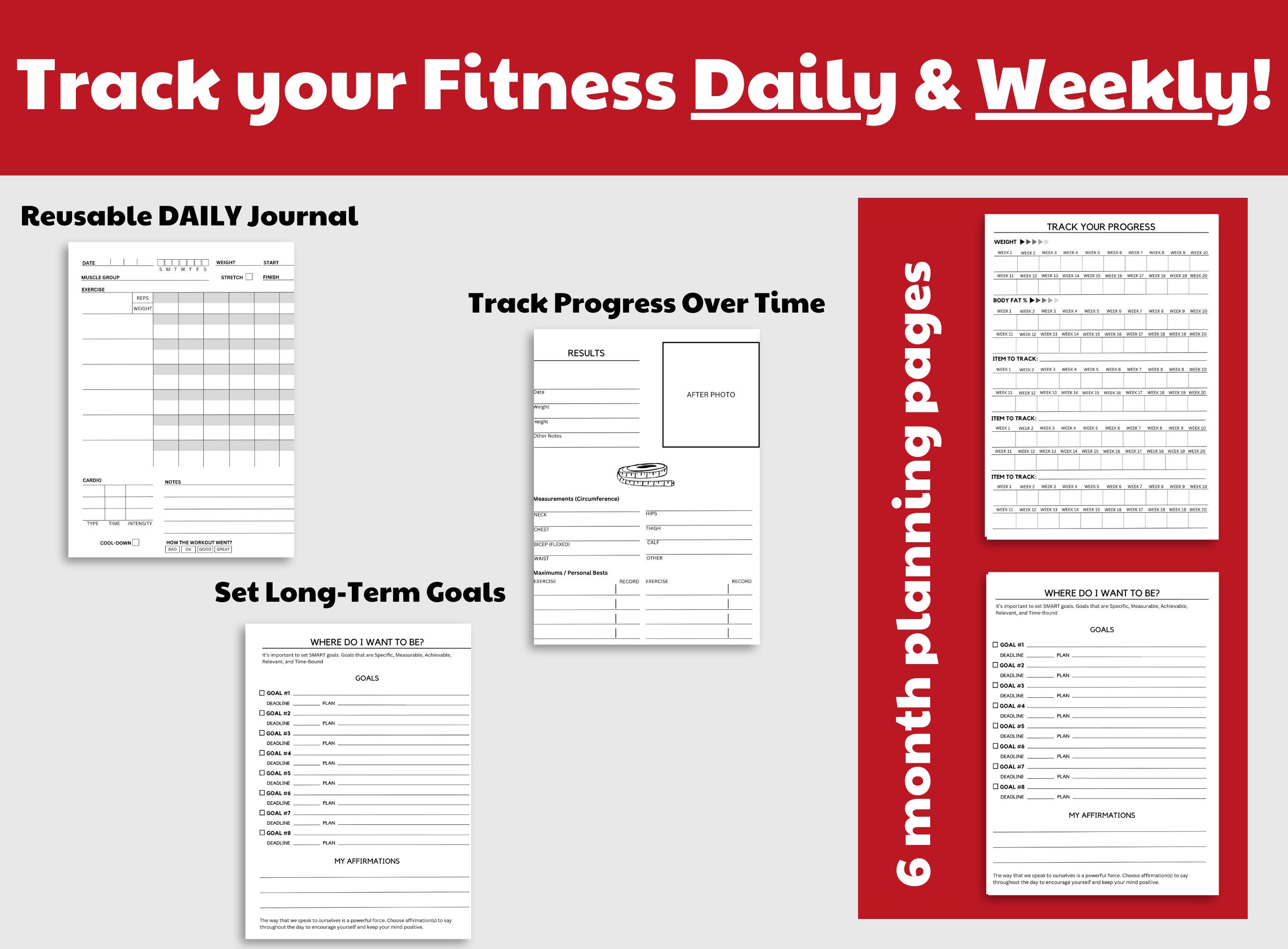 Exercise Planner, Activity Tracker, Habit Tracker, Workout Planner ...