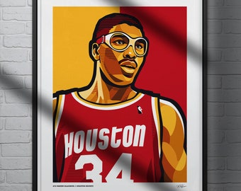 Hakeem Olajuwon Png - Etsy
