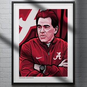 Nick Saban - Etsy