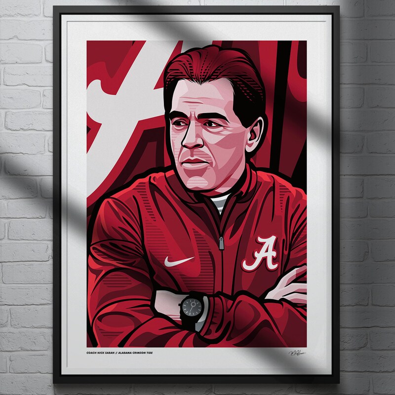 Nick Saban - Etsy