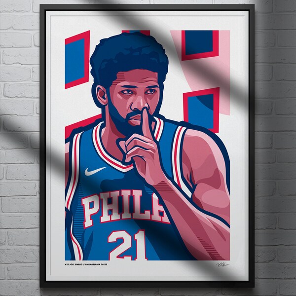 Embiid Poster - Etsy