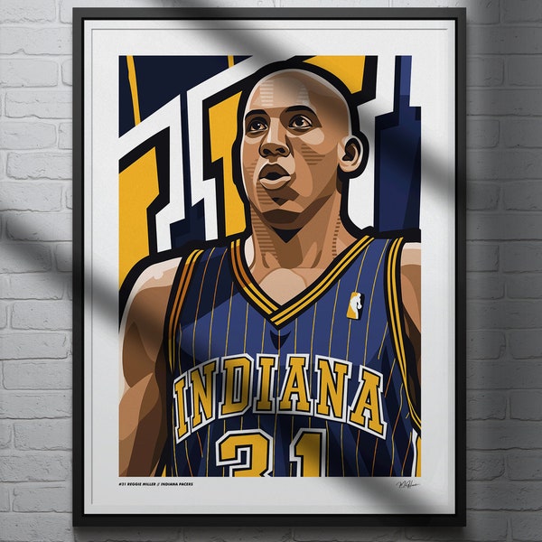 Reggie Miller - Etsy