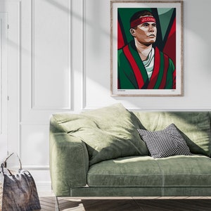 Julio Cesar Chavez Poster Boxing Illustrated Art Print - Etsy