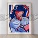 Evan Carter Poster Texas Rangers Baseball Illustrated Art - Etsy