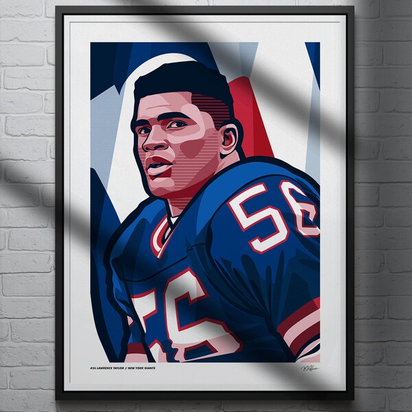 Lawrence Taylor Art - Etsy