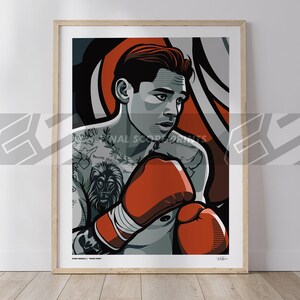 Ryan Garcia Poster Boxing Illustrated Art Print - Etsy