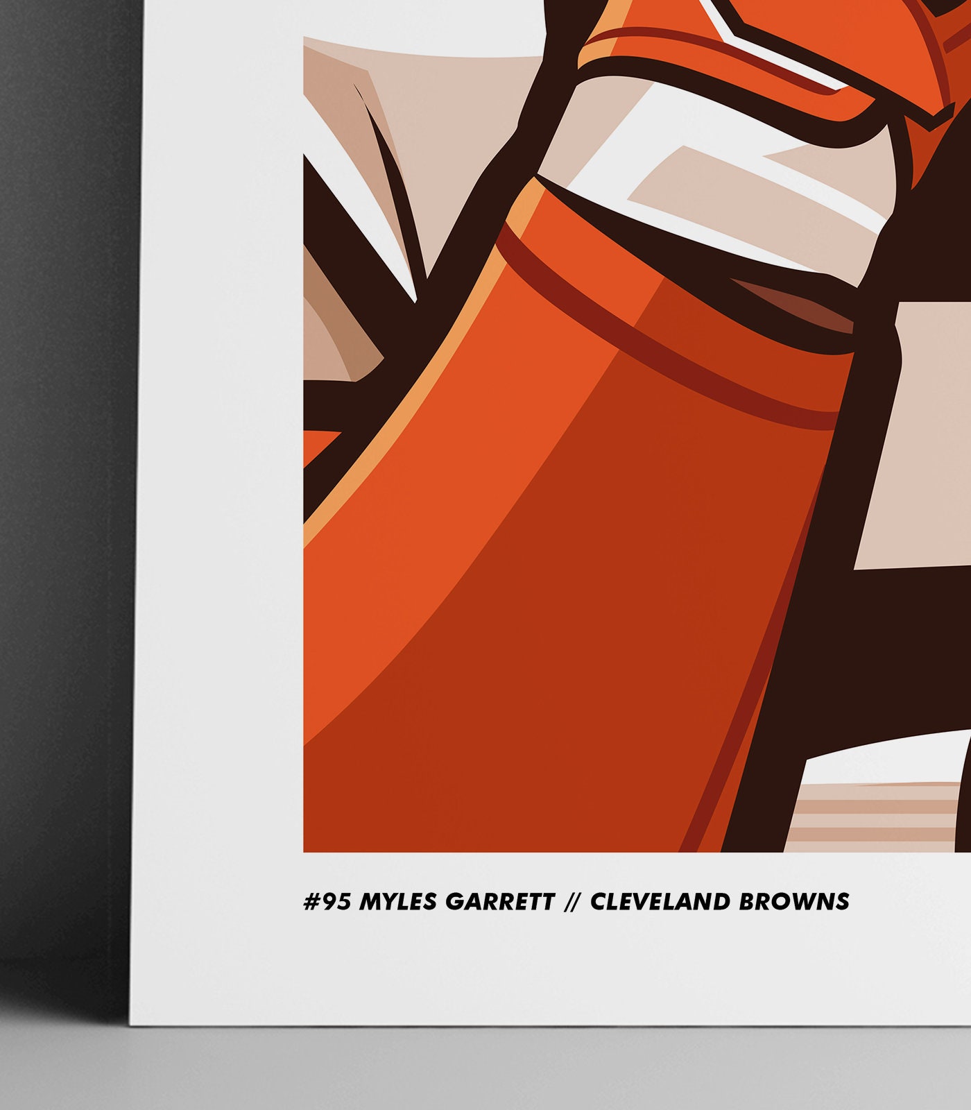 Myles Garrett Poster Cleveland Browns Football Art Print - Etsy