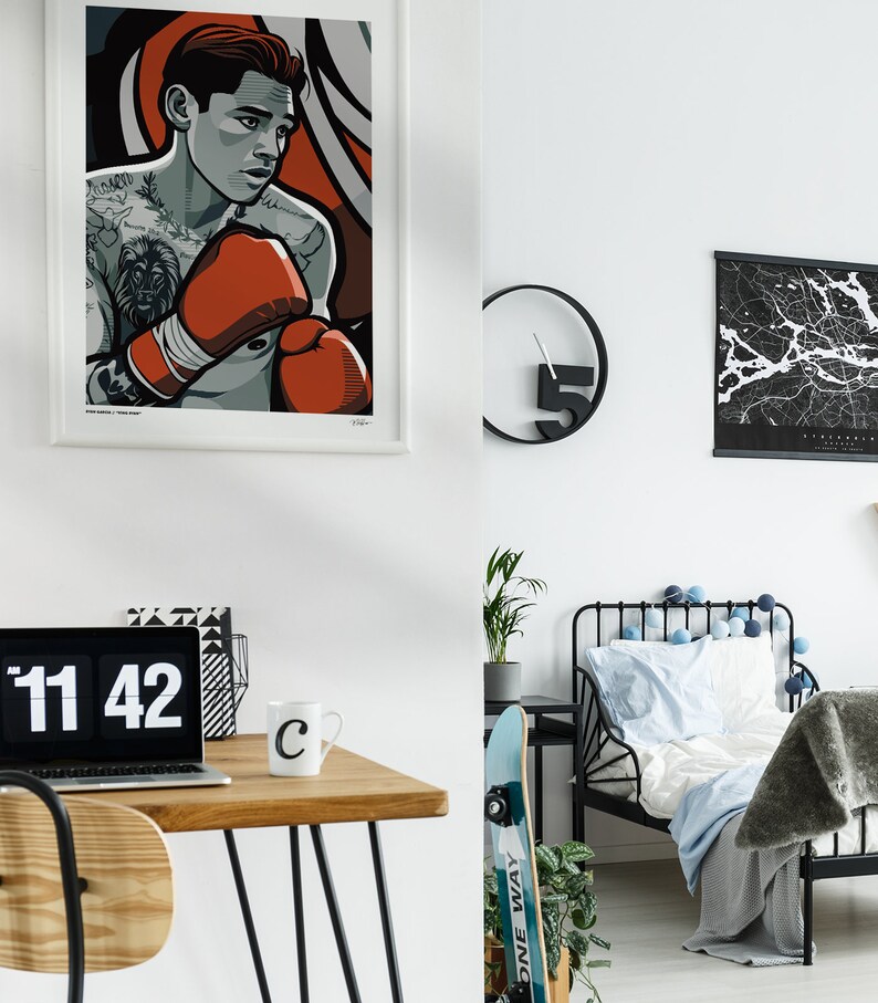 Ryan Garcia Poster Boxing Illustrated Art Print - Etsy