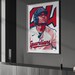 Jose Ramirez Poster Cleveland Guardians Baseball Art Print - Etsy