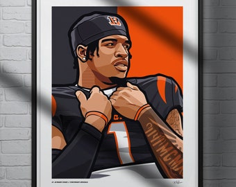 Chase Bengals Poster - Etsy
