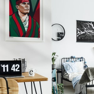 Julio Cesar Chavez Poster Boxing Illustrated Art Print - Etsy