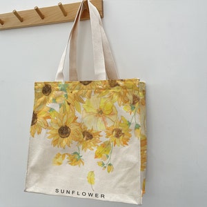 Sunflower Tote Bag｜fashion Plant Flower Handbag｜special Sunflower ...