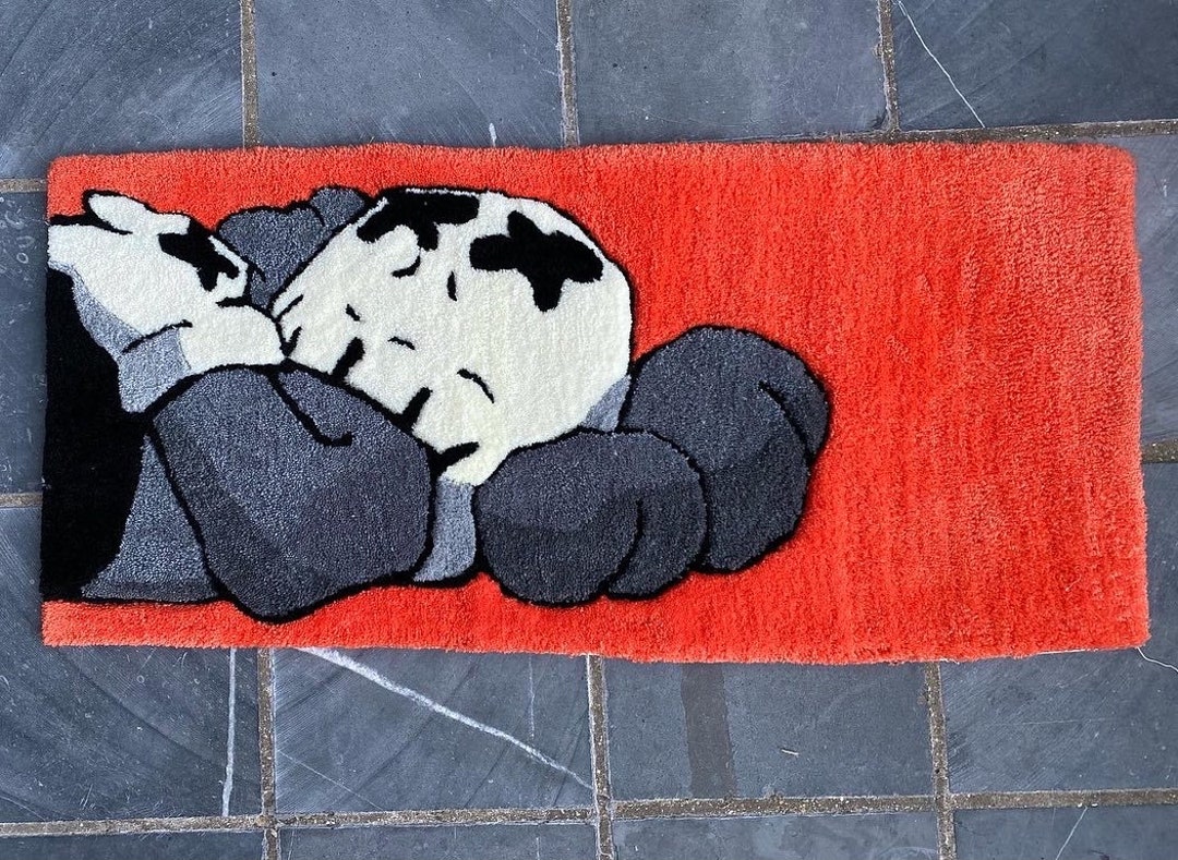 Sleeping Kaws Rug - Etsy