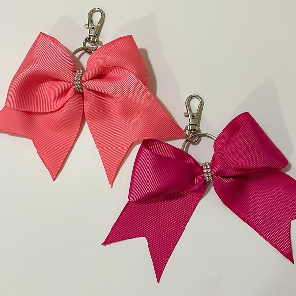 Keychain Cheer Bow Template - Etsy