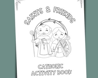 Catholic Abc Coloring Pages - Etsy