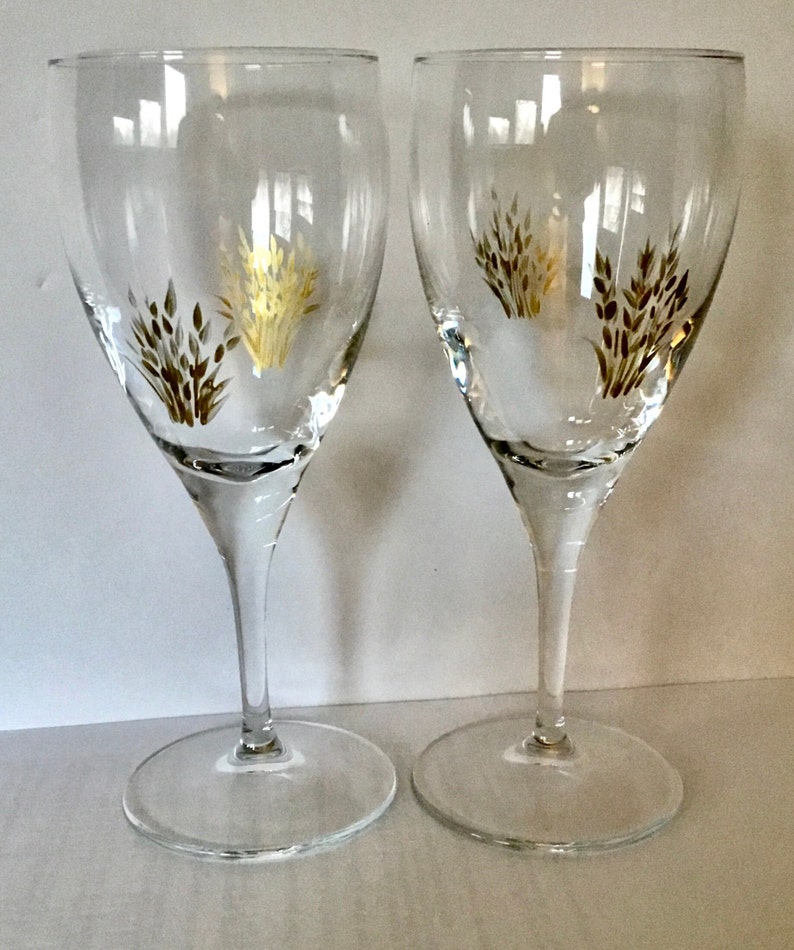 Hand Painted Glassware With Unique Individual Design - Etsy