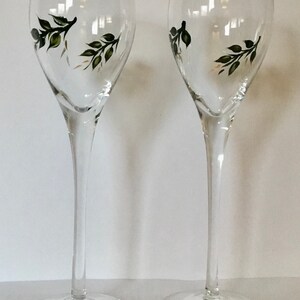 Hand Painted Glassware With Unique Individual Design - Etsy