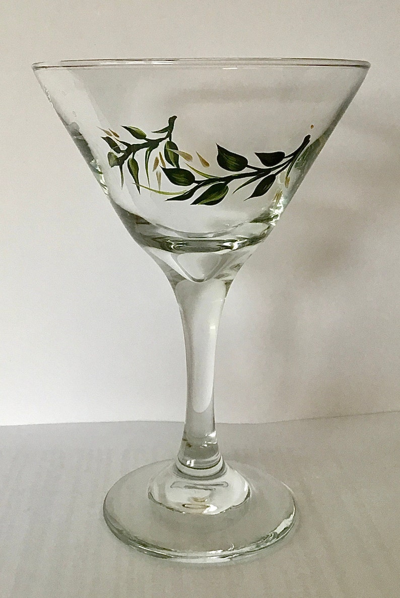 Hand Painted Glassware With Unique Individual Design - Etsy