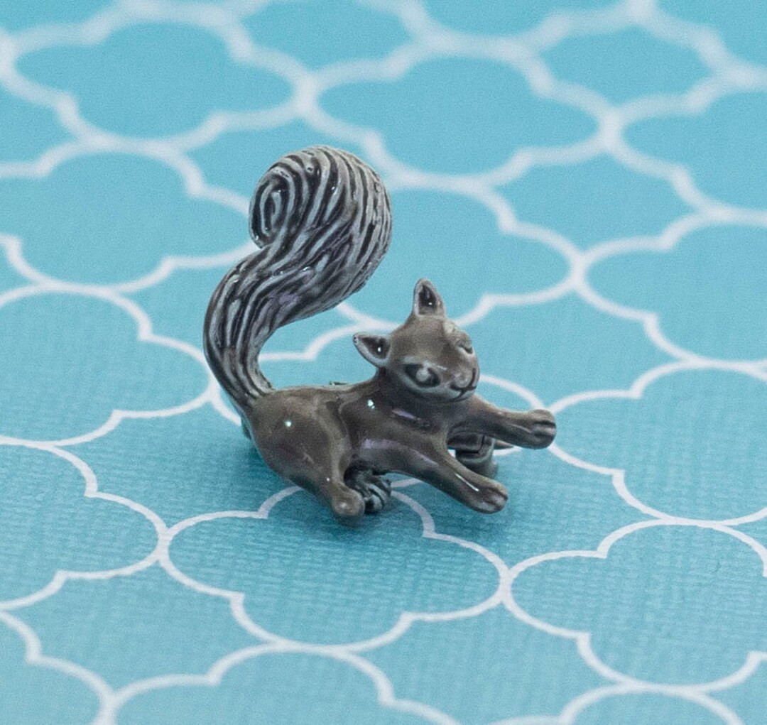 Vintage Fierce Squirrel Silver Tone Brooch by Gerry's - R14 - Etsy