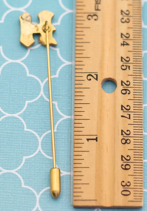 Vintage Letter H Stick Pin, Initial H Jewelry, Cute S… - Gem