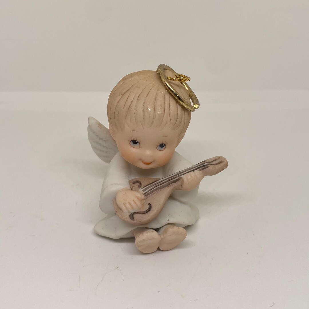 Vintage Enesco Morehead Angel Figurine 1987 - Etsy