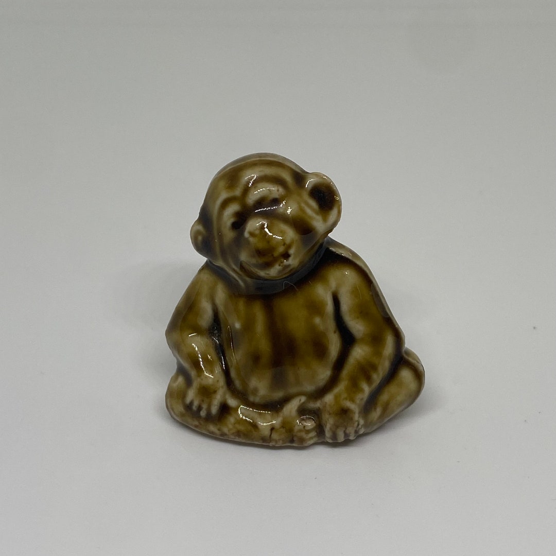 Wade Chimpanzee Gorilla England Miniature Figurine Whimsical ...