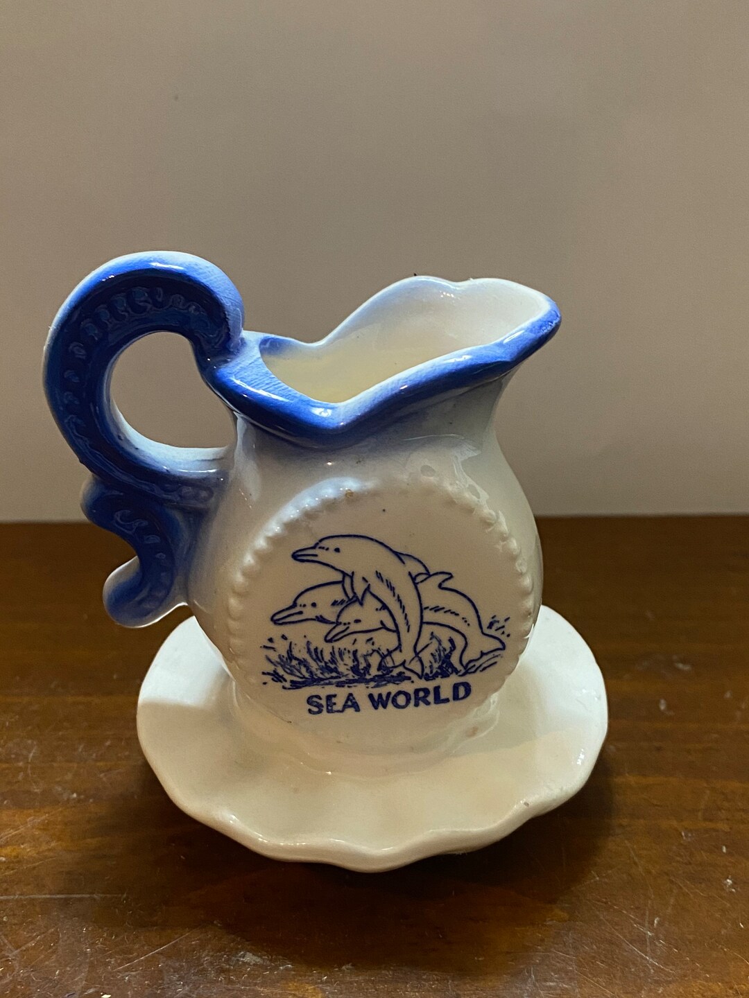 1974 Sea World Ceramic Pitcher Decoration - Etsy