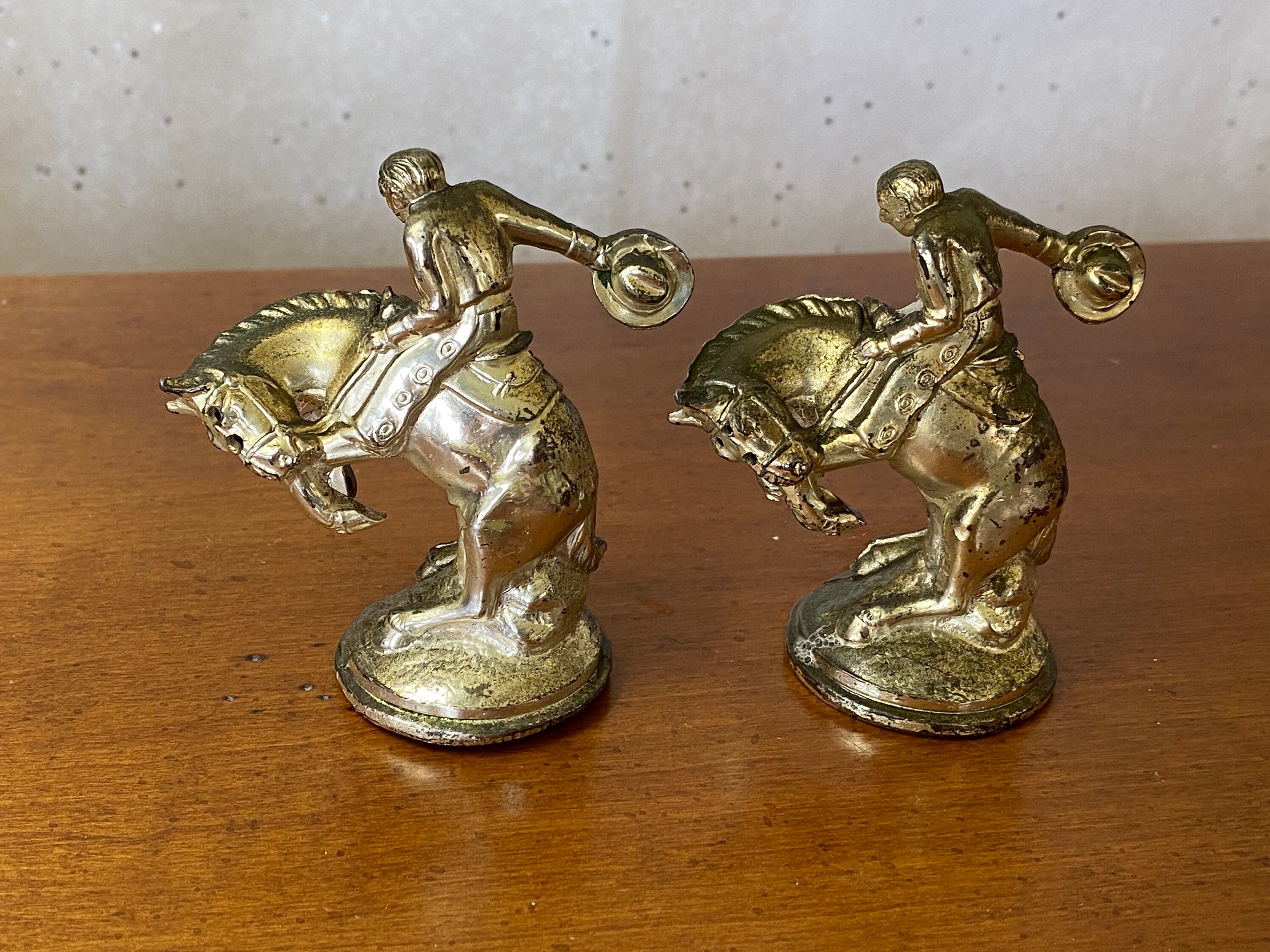 Vintage RARE 1950s Copper Kachina Dolls Robots Man Riding - Etsy