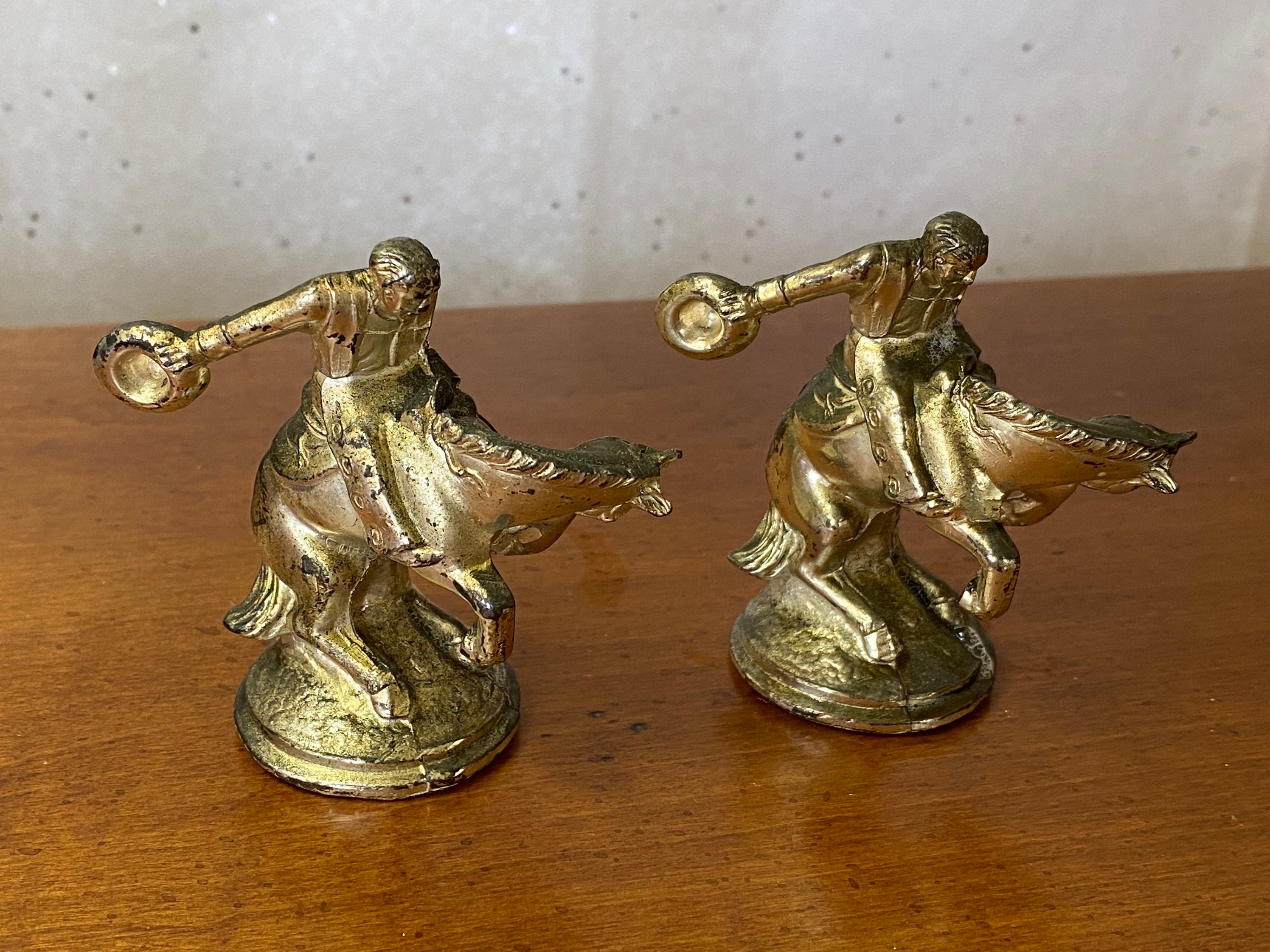 Vintage RARE 1950s Copper Kachina Dolls Robots Man Riding - Etsy