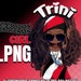 Beautiful Trini Girl, Trinidad Girl Tshirt Sticker Digital File, Urban ...