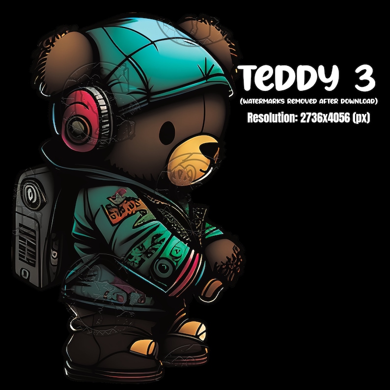Street Teddy Bears SVG Gangster Teddy Svg Gangster Teddy - Etsy