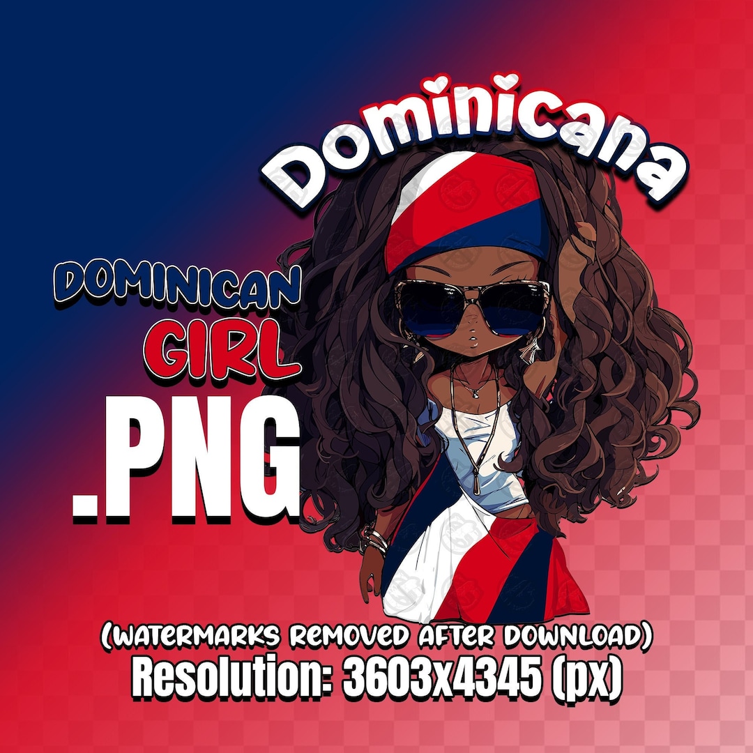 Beautiful Dominican Girl, Dominican Republic Girl Tshirt Sticker ...